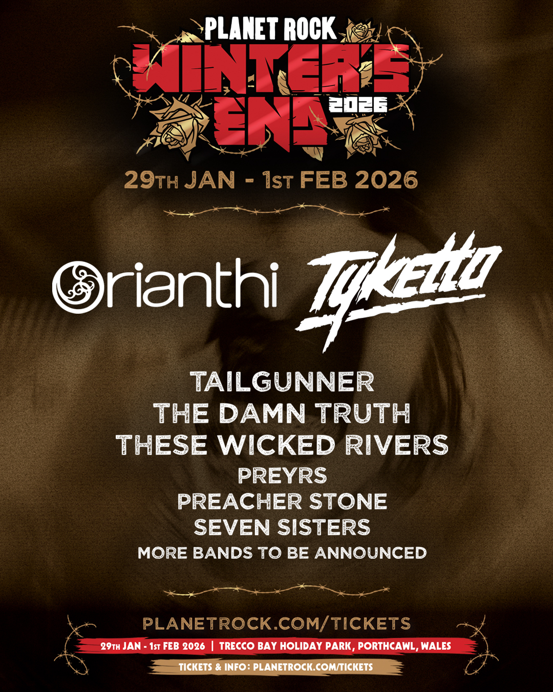 Winter's End 2026 - Planet Rock Tickets