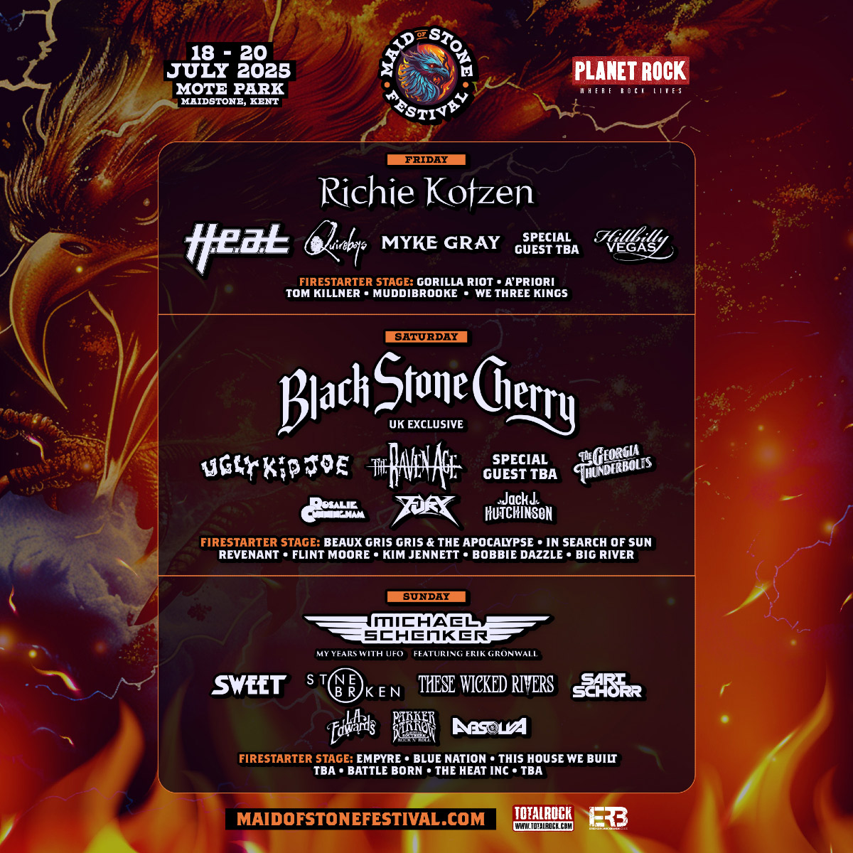 Maid of Stone Festival - Planet Rock Tickets